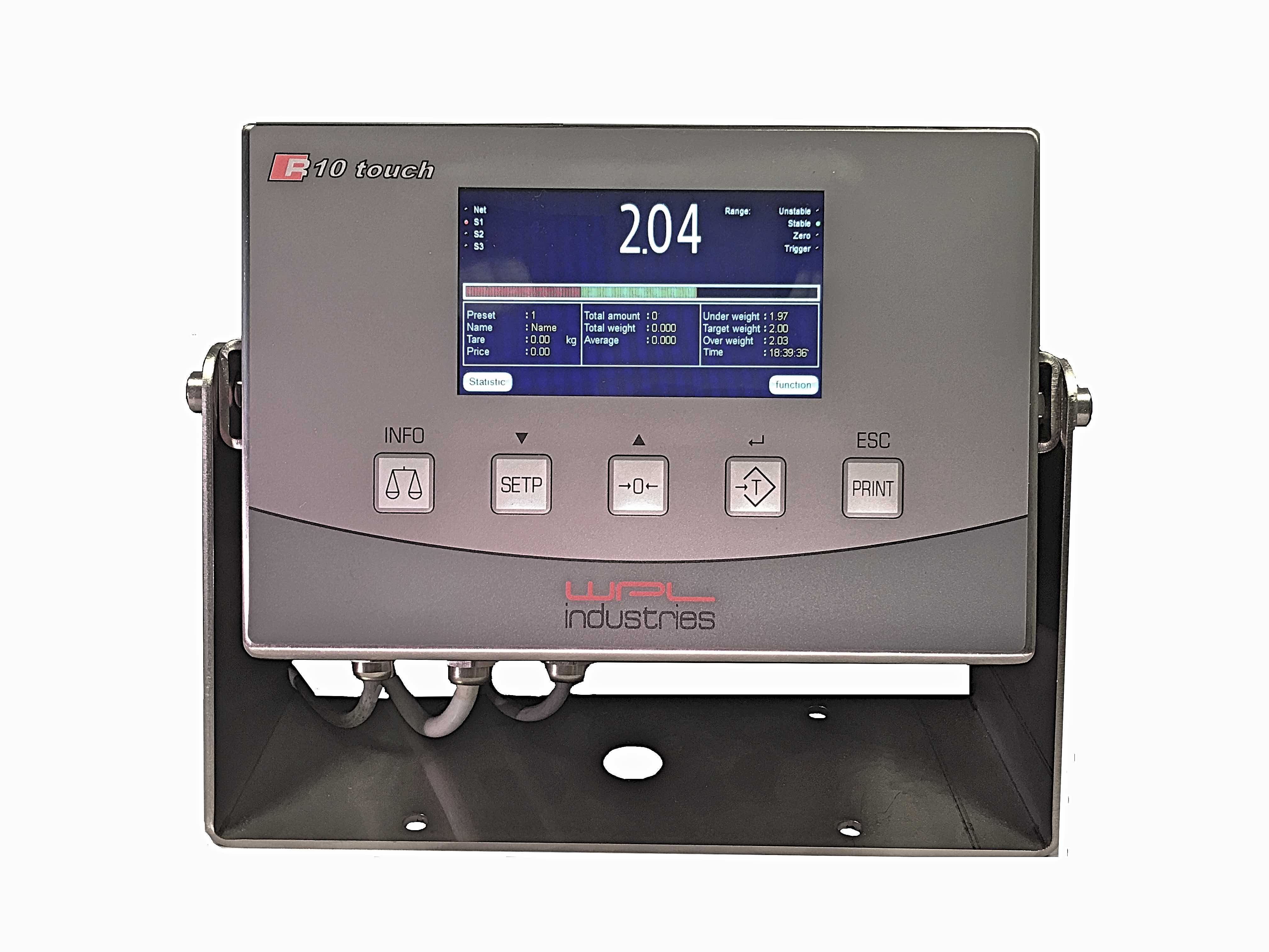 R10 Touch Indicator | Weighing Machine Manufacturing Company, Weighing ...